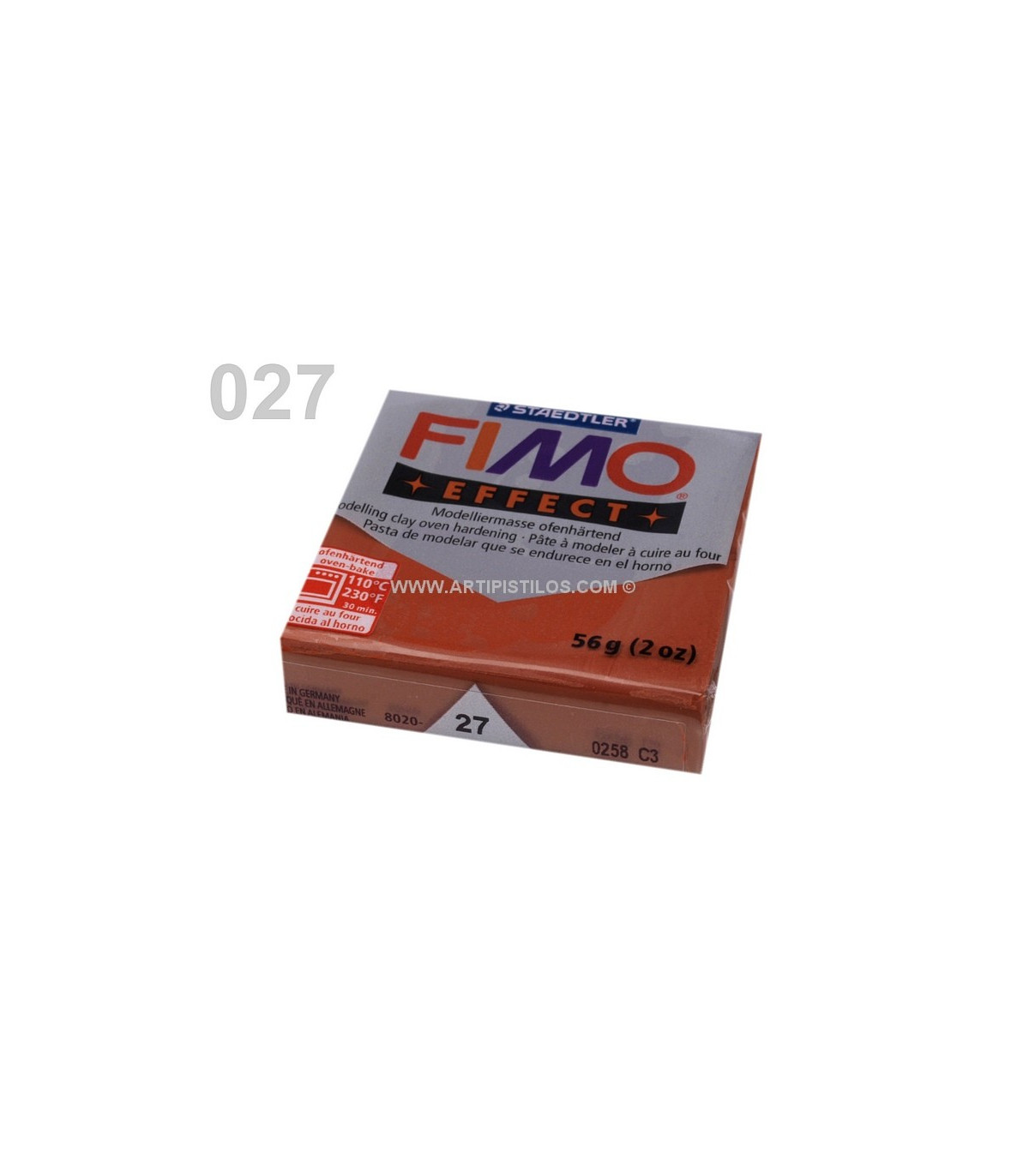 FIMO EFFECT 56 G. - Pasta De Fimo - Materiales para tocados, Flores ...