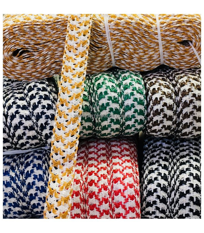 RAFFIA BRAIDS - Raffia Braids - Materials for headdresses, Feathers ...