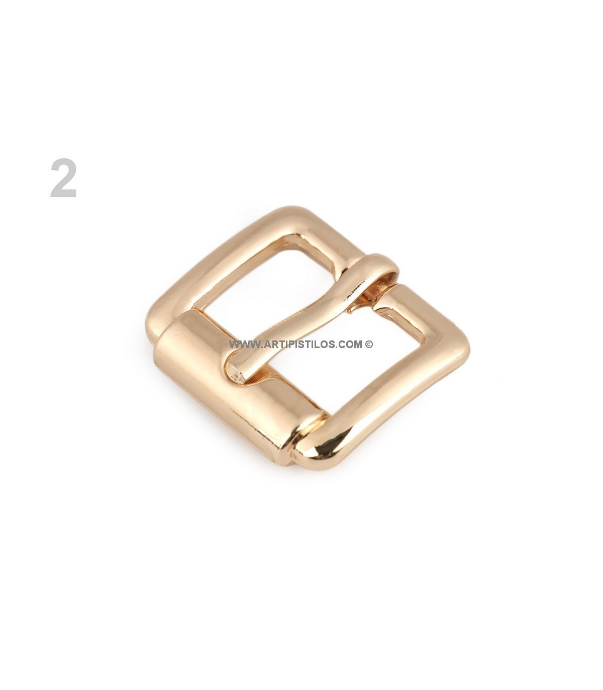 Hebilla metálica 23 x 25 mm - Hebillas - Materiales para tocados ...