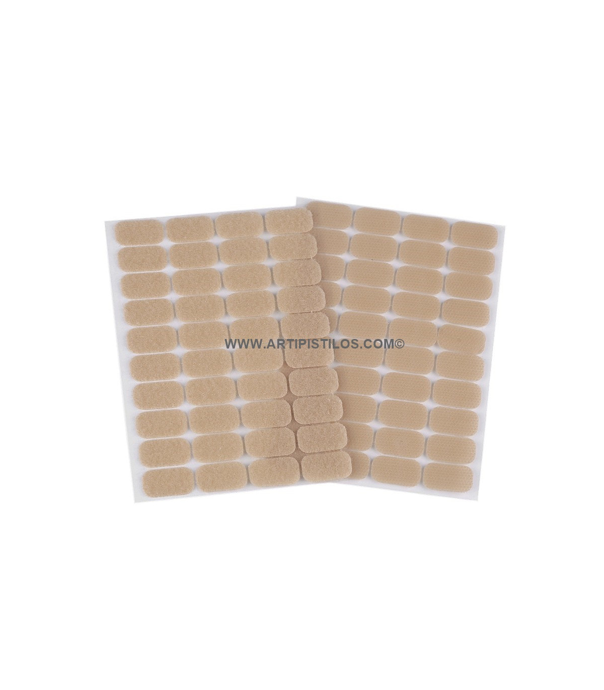 Rectangular shaped Velcro 15 x 25 mm - Velcro - Materials for ...