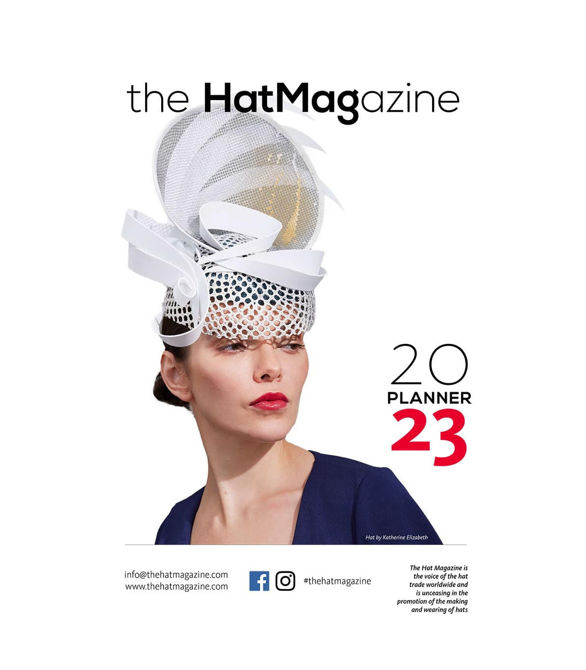 The Hat Magazine 95 + Calendar - Magazine Hat Magazine - Materials for ...