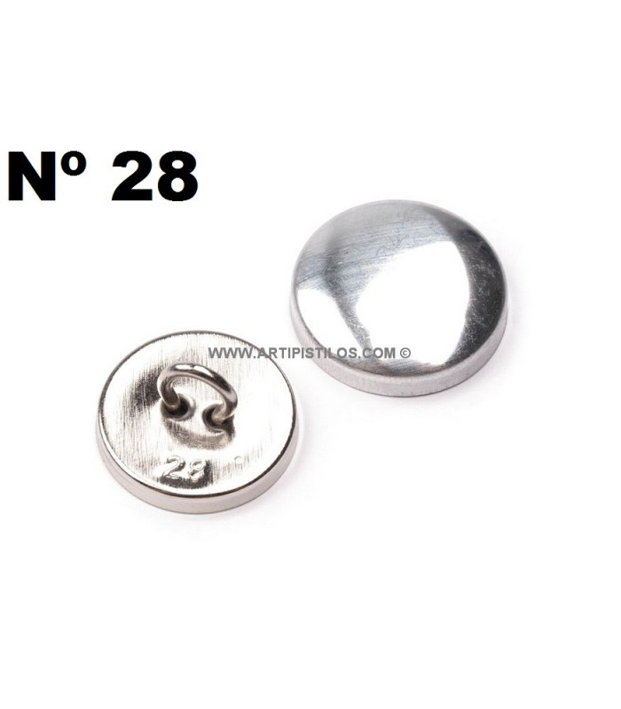 SELF-COVER BUTTON WITH MACHINE Nº 28 - Buttons To Be Lined - Materials ...