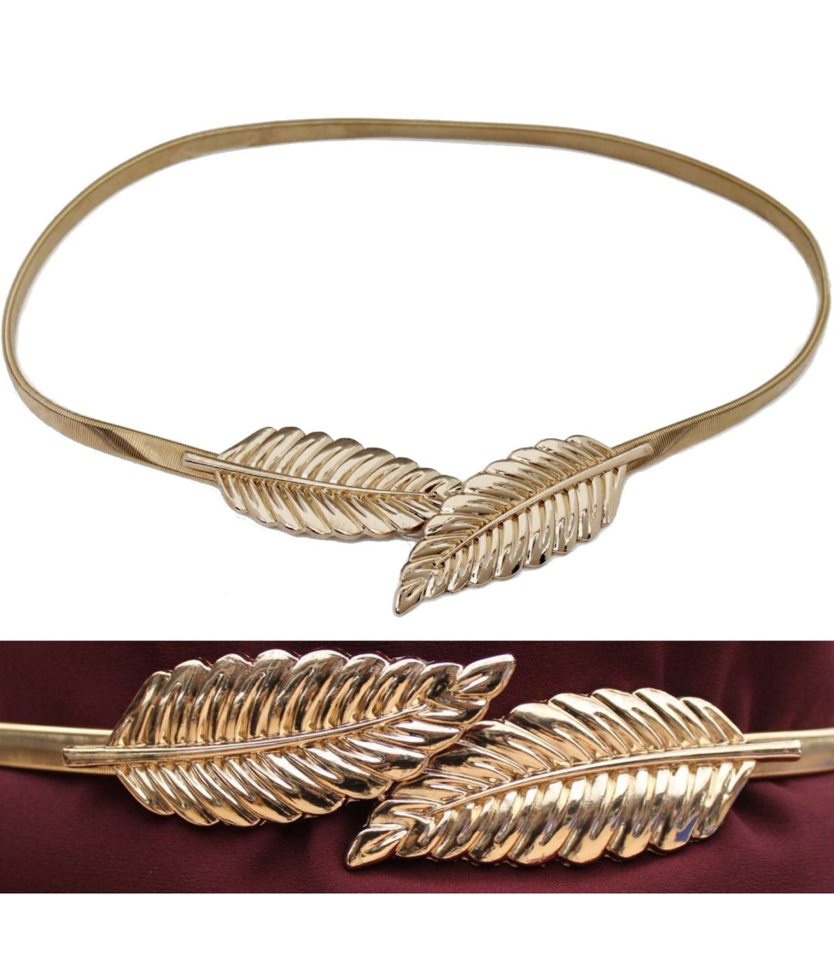 ELASTIC AND METALLIC BELT "SHEET" - Belts - Materials for headdresses ...